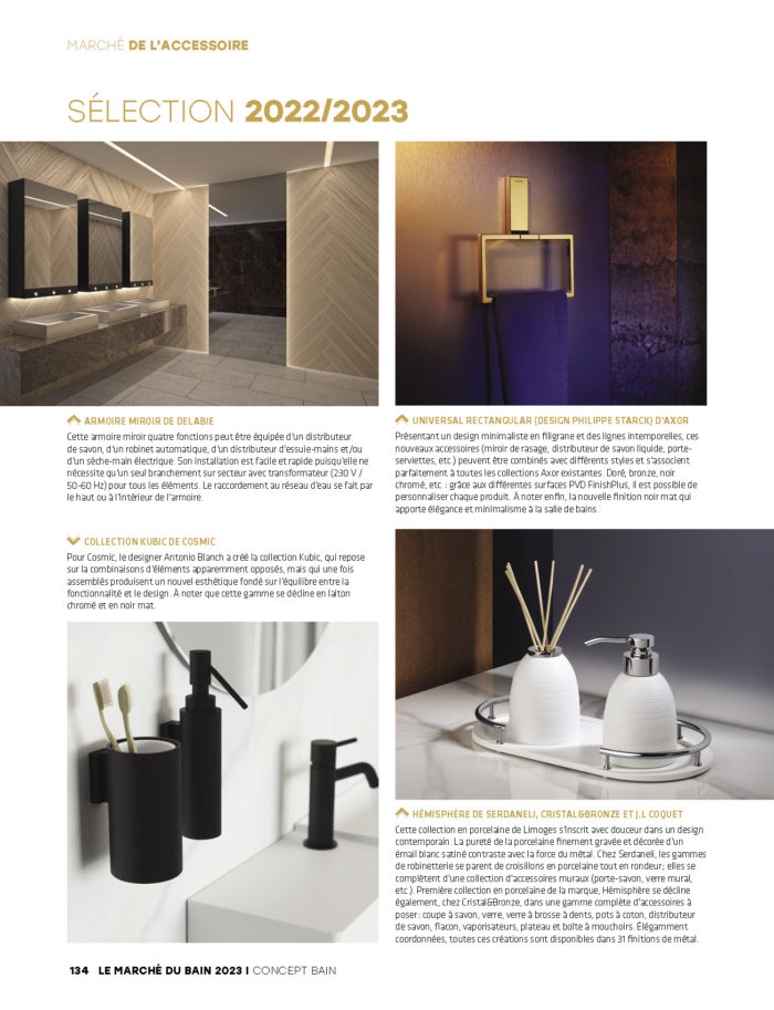 Atelier Du Bain Catalogue 2023